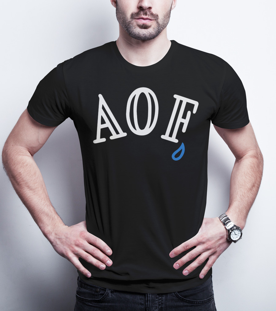 AOF Blue Teardrop Alexisonfire Merch T-Shirt
