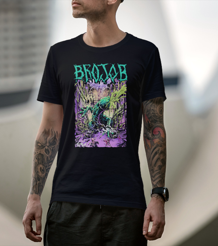BROJOB Monster Rampage Urban Chaos T-Shirt