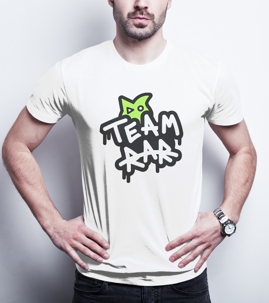 Team RAR Ninja Star Drip T-Shirt