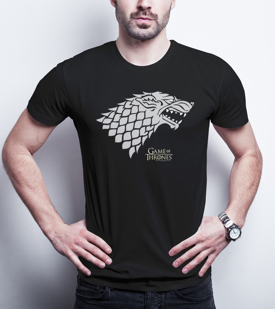 Game Of Thrones Direwolf Sigil Stark House HBO Merch T-Shirt