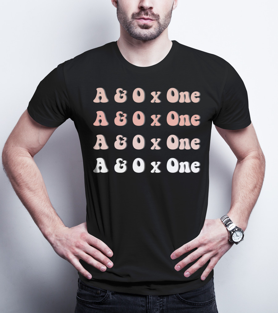 A And Ox One Repeated T-Shirt