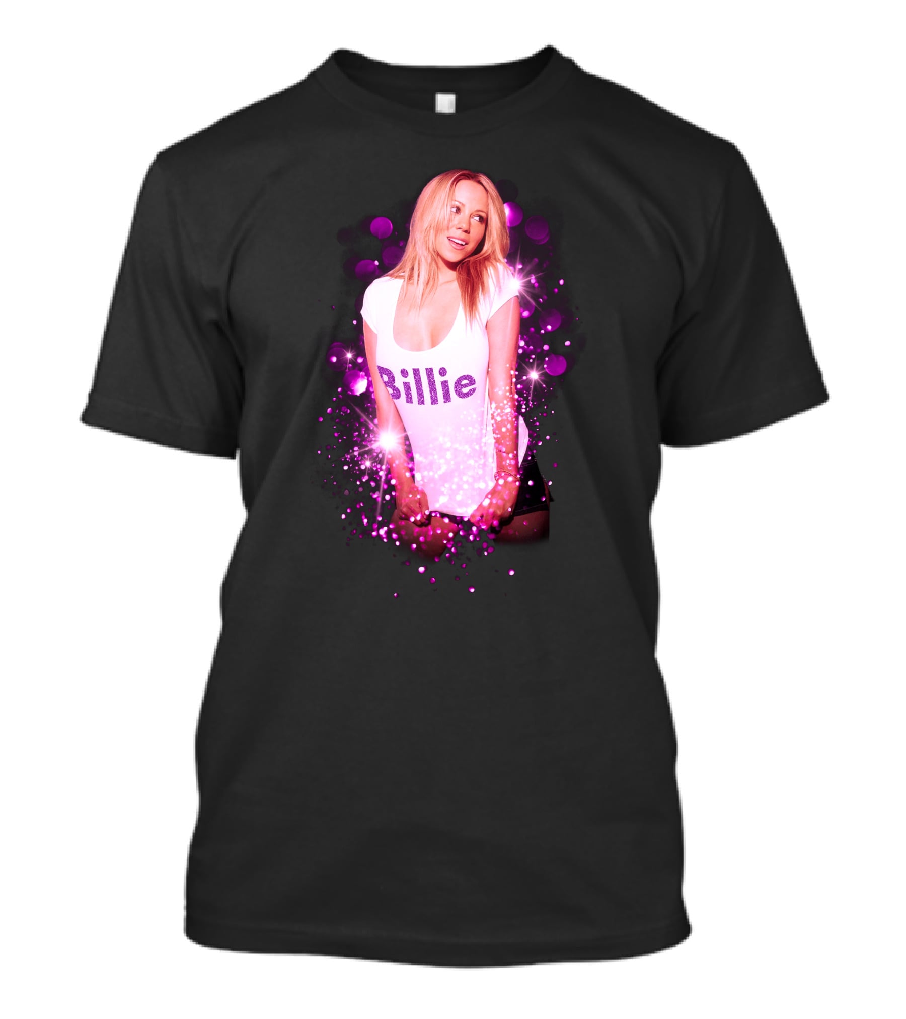 Billie Mariah Carey Sparkle Pop T-Shirt