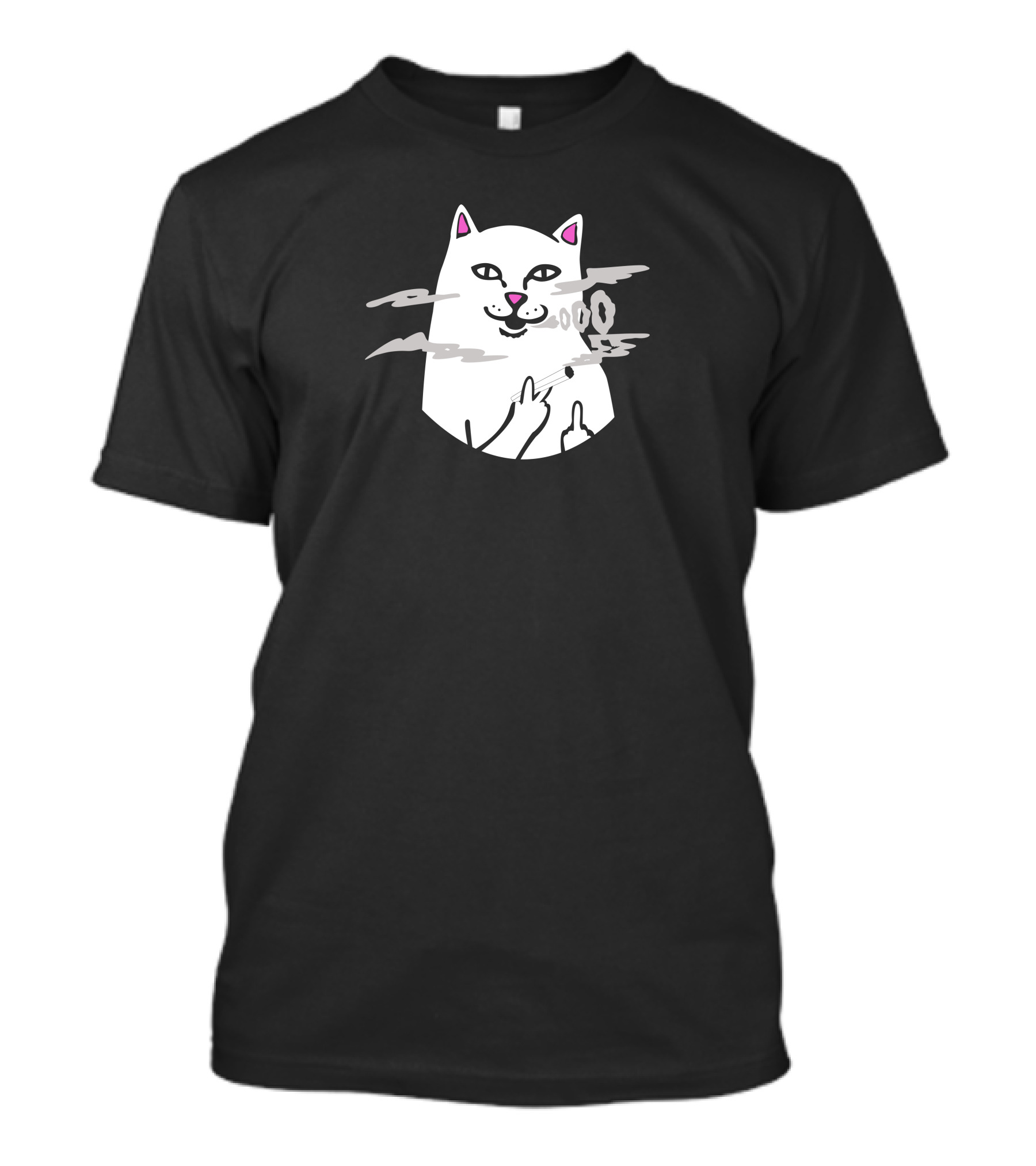 Bella Poarch Cat Smoking Middle Fingers T-Shirt