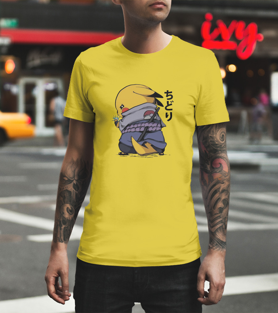 Pika Chidori Ninja Mashup For Fans T-Shirt