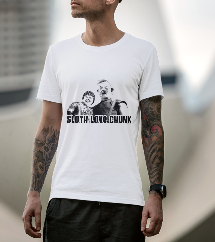 Sloth Love Chunk The Goonies Movie Characters T-Shirt