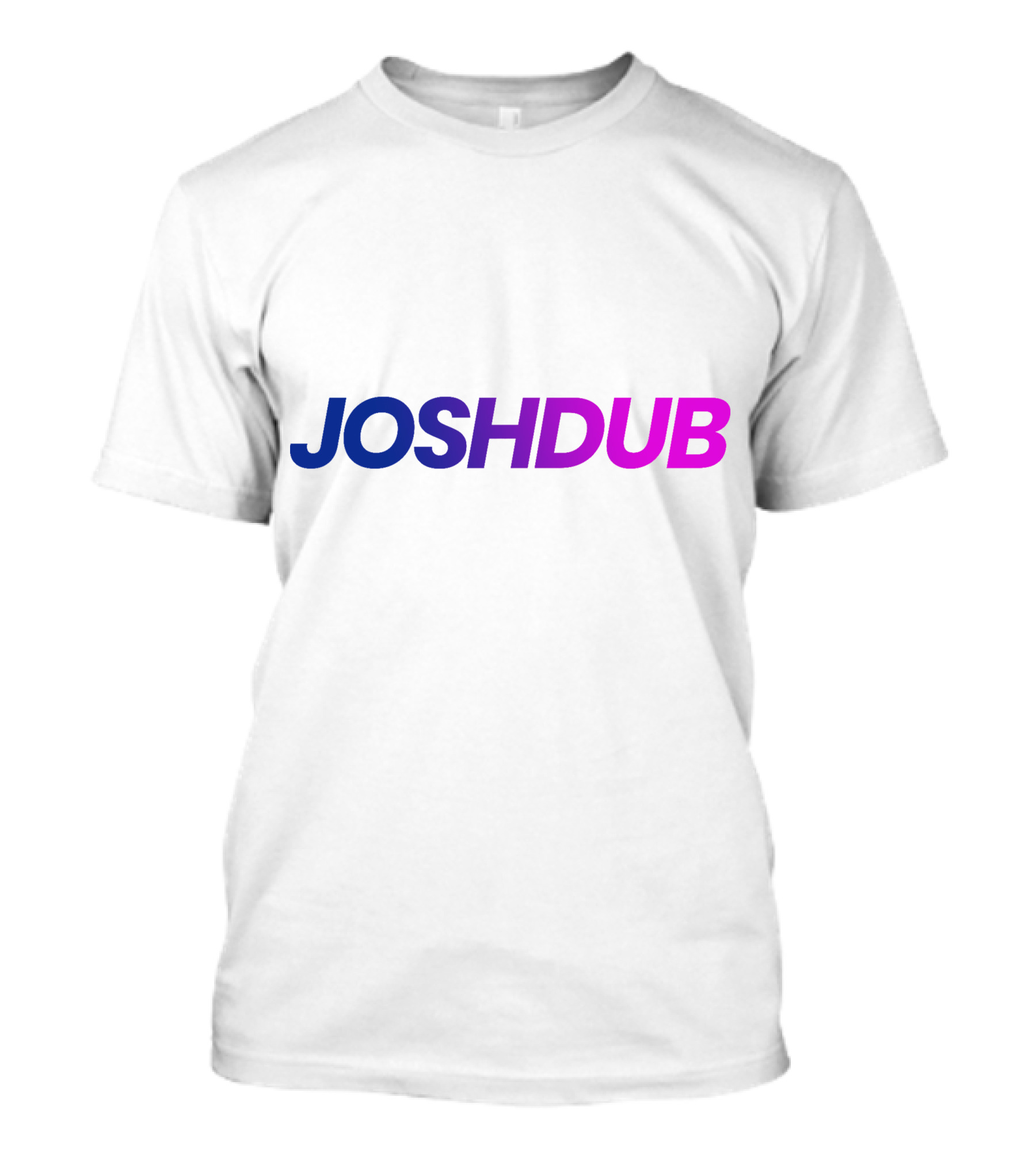 Joshdub Gradient Logo Men T-Shirt