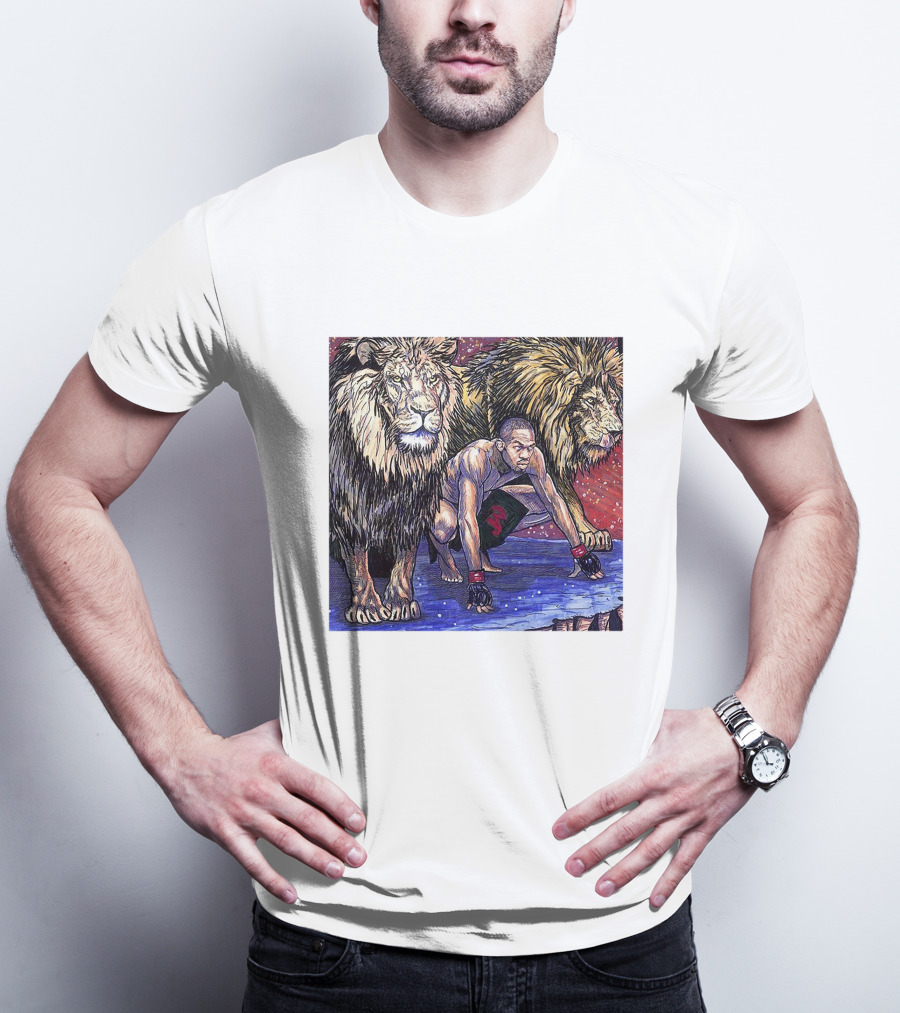 Jon Jones UFC Fighter Lion Pack Leader T-Shirt