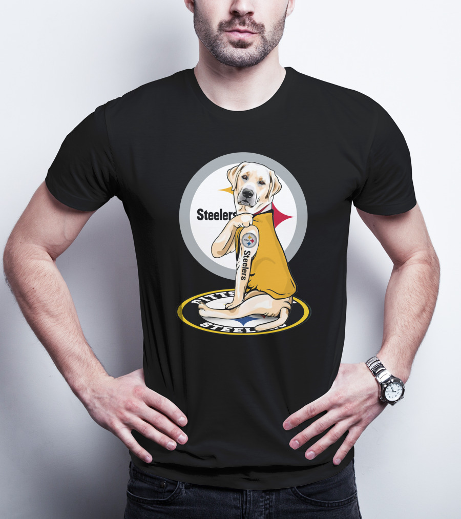 Steelers Labrador NFL Fan T-Shirt