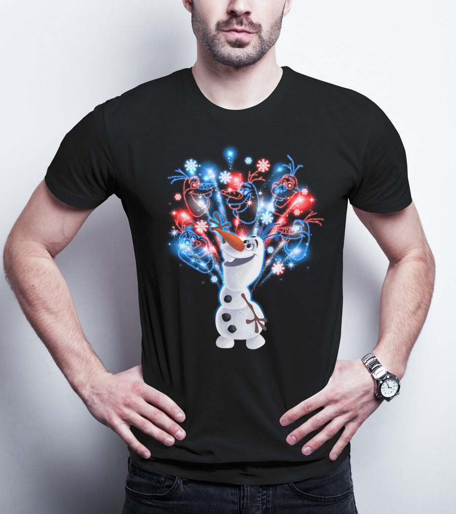 Olaf Festive Firework T-Shirt