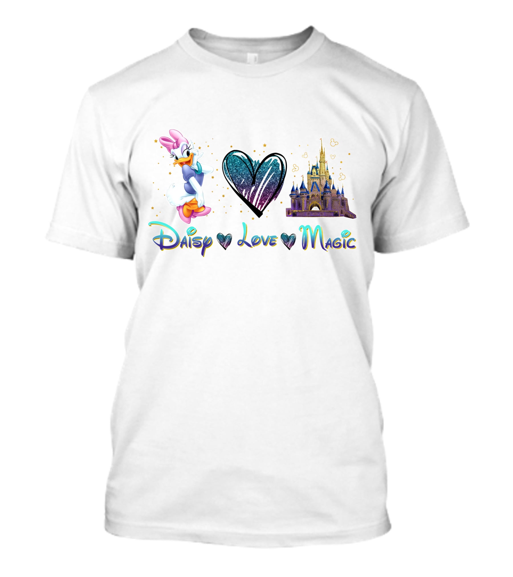 Daisy Love Magic Heart Castle T-Shirt