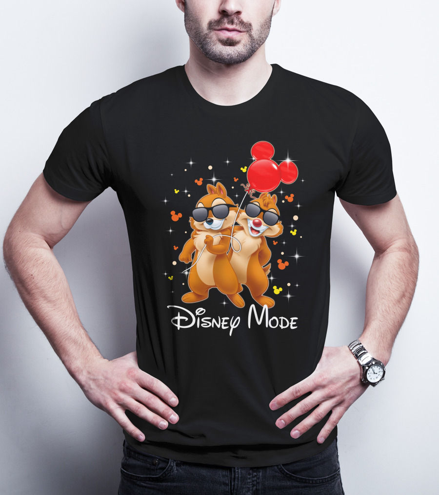 Disney Mode Chip And Dale Balloon Fun T-Shirt