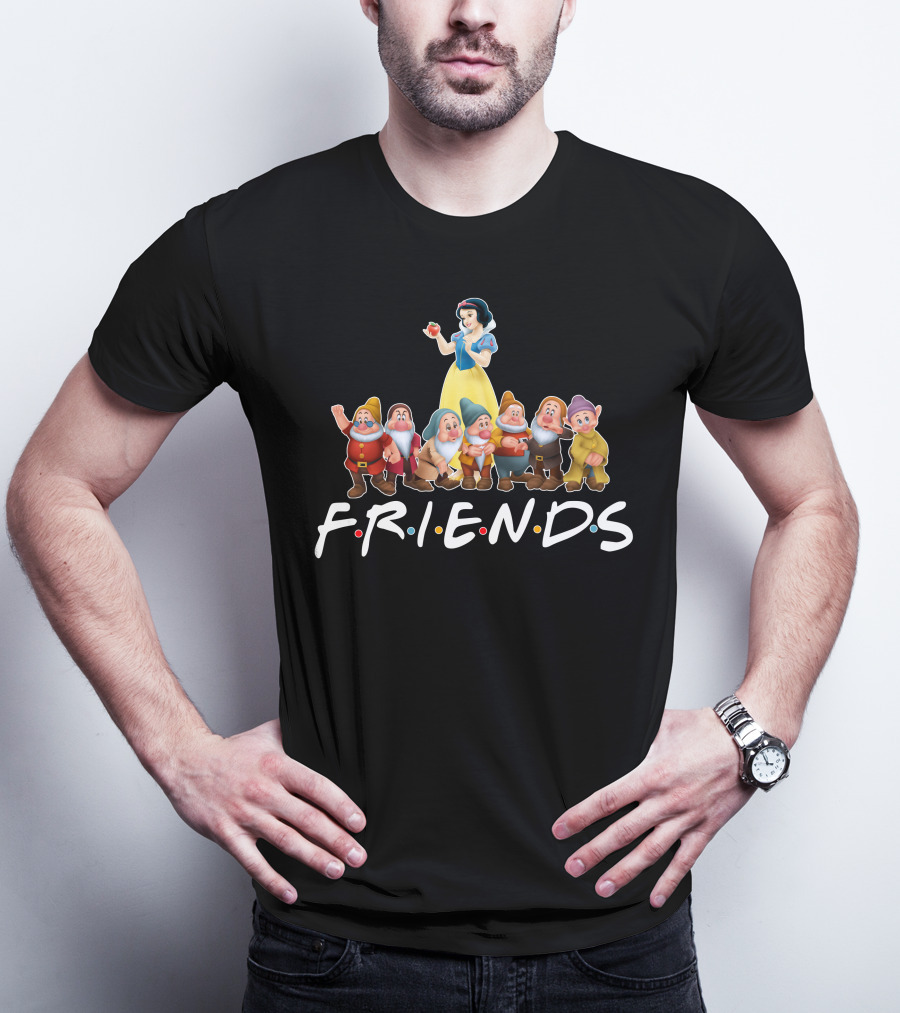 Snow White Seven Dwarfs Friends Reunion T-Shirt