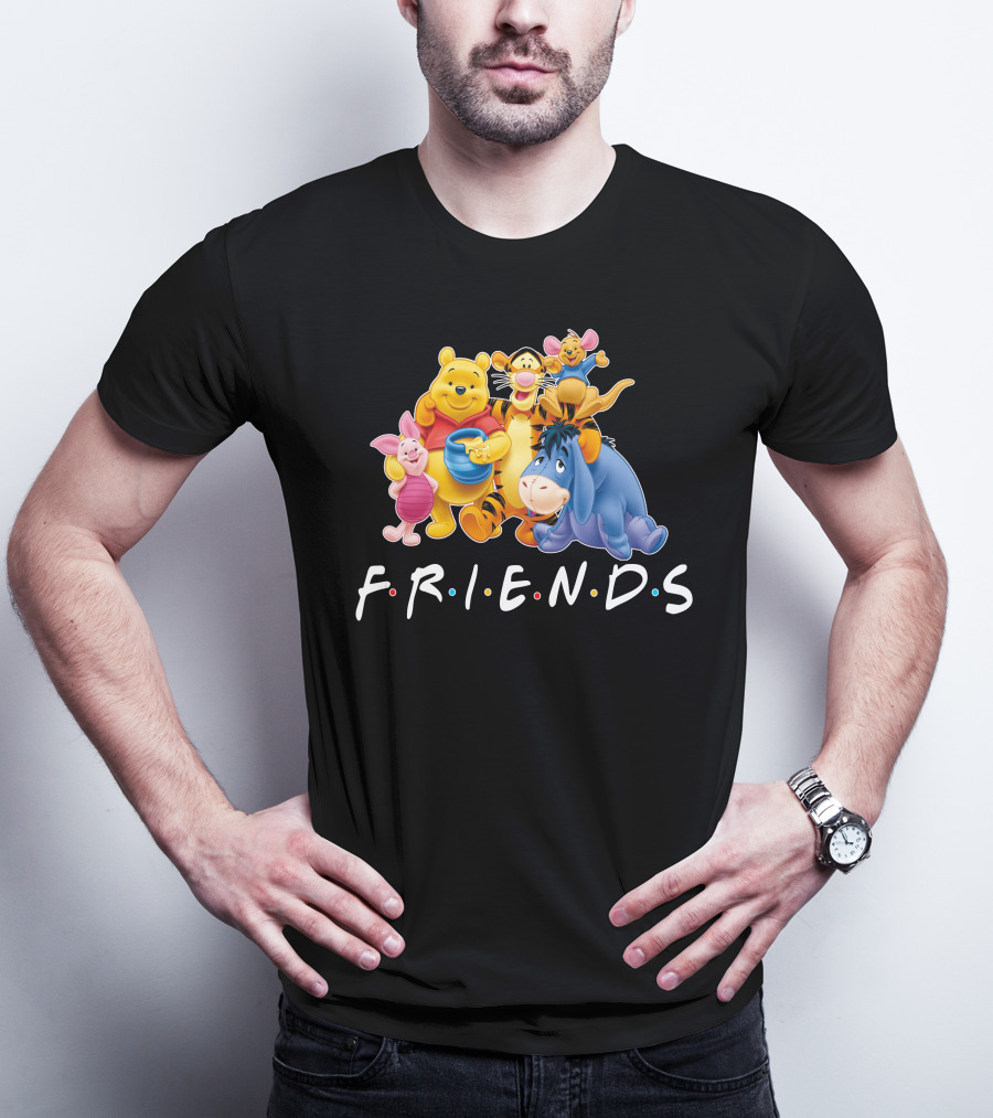 FRIENDS Winner The Pooh Characters With Classic T-Shirt
