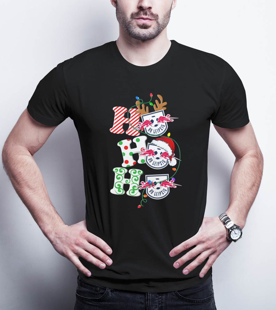 RB Leipzig HoHoHo Christmas Holiday Soccer T-Shirt