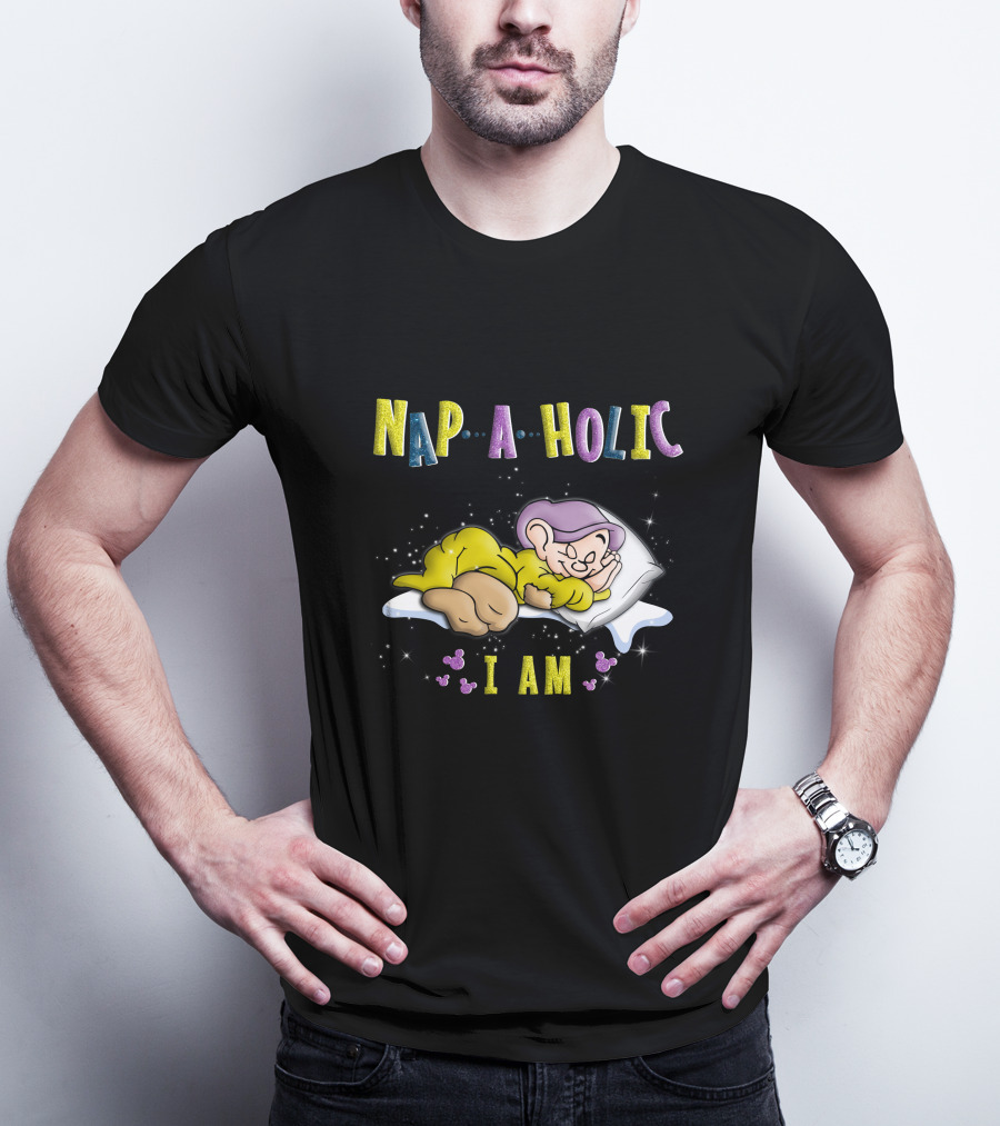 Napaholic I Am Dopey Sleeping Iconic T-Shirt