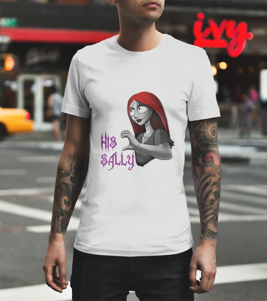 His Sally Nightmare Before Christmas Character T-Shirt