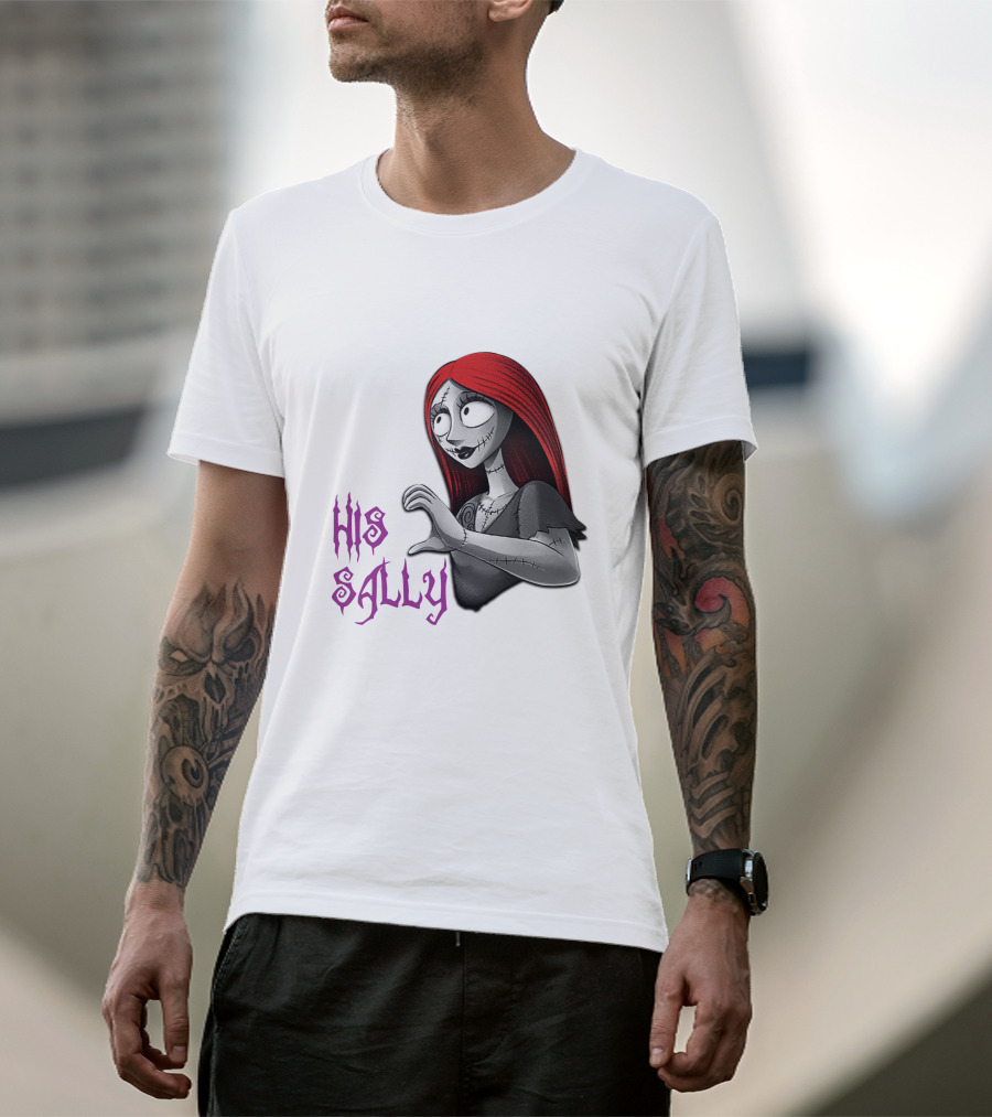 His Sally Nightmare Before Christmas Character T-Shirt