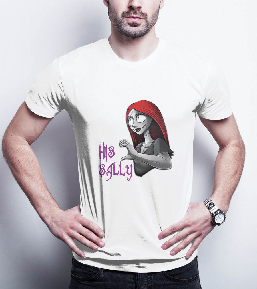His Sally Nightmare Before Christmas Character T-Shirt
