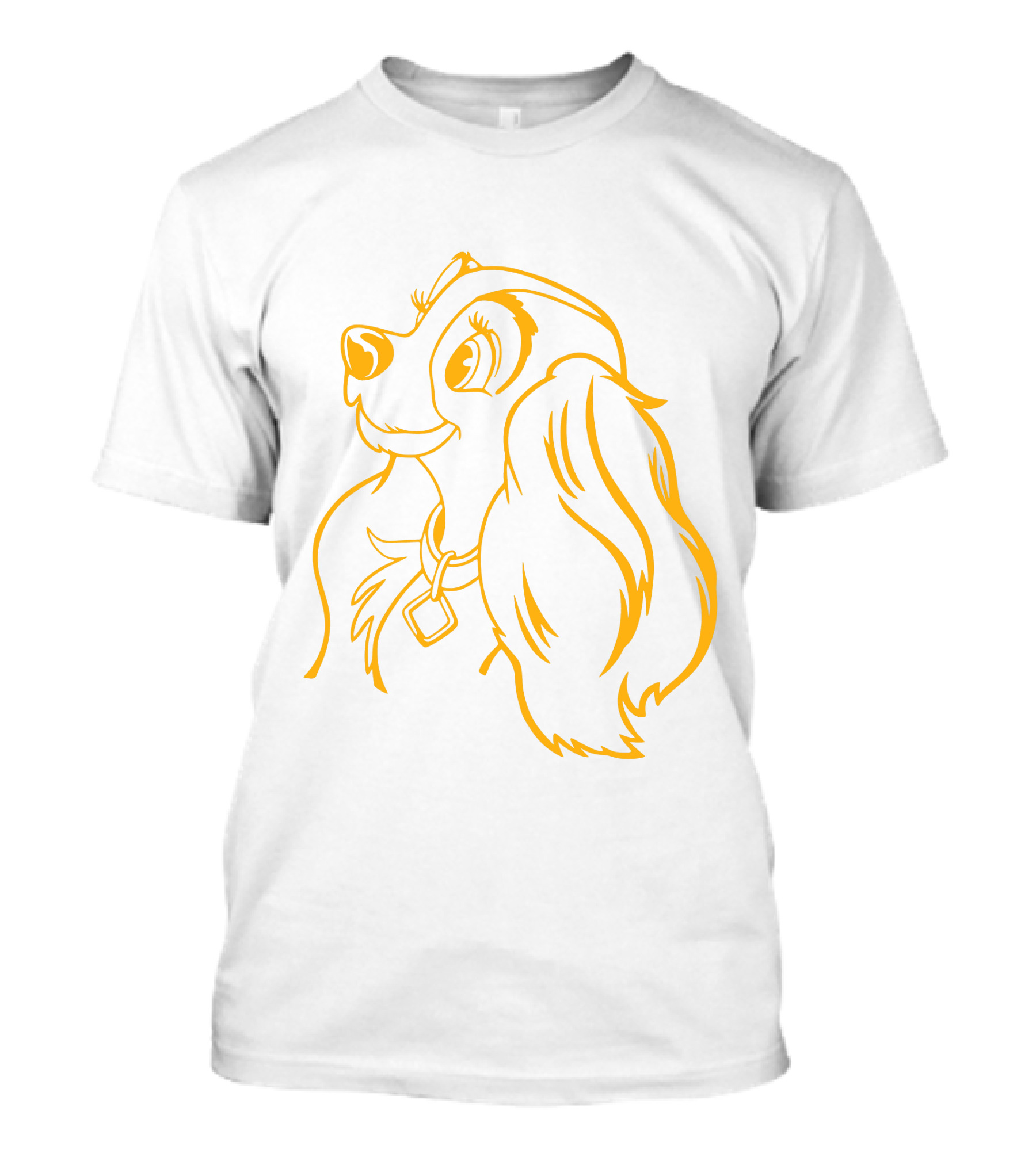 Lady Outline T-Shirt