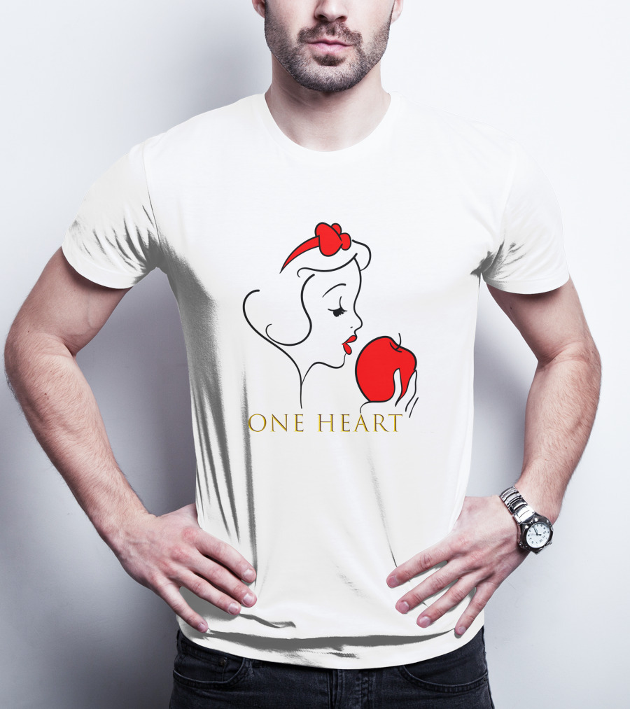 Snow White One Heart Apple T-Shirt