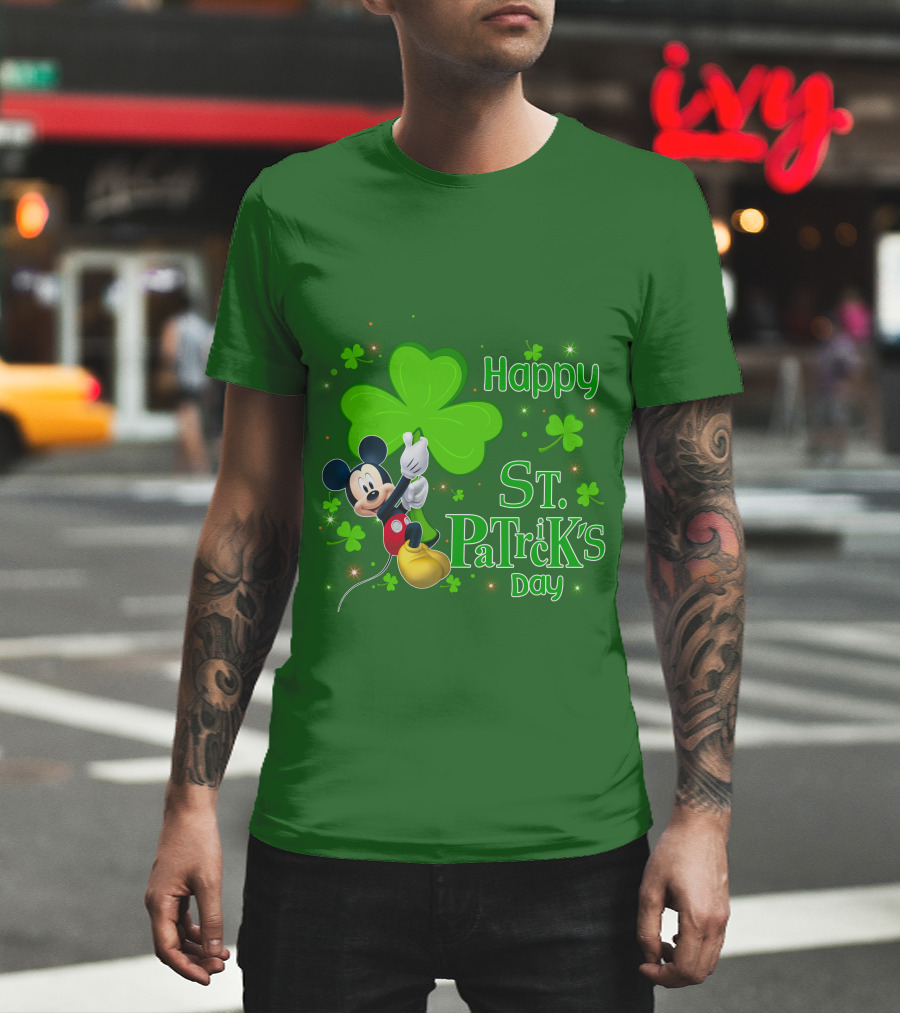 Mickey Happy St. Patrick's Day T-Shirt