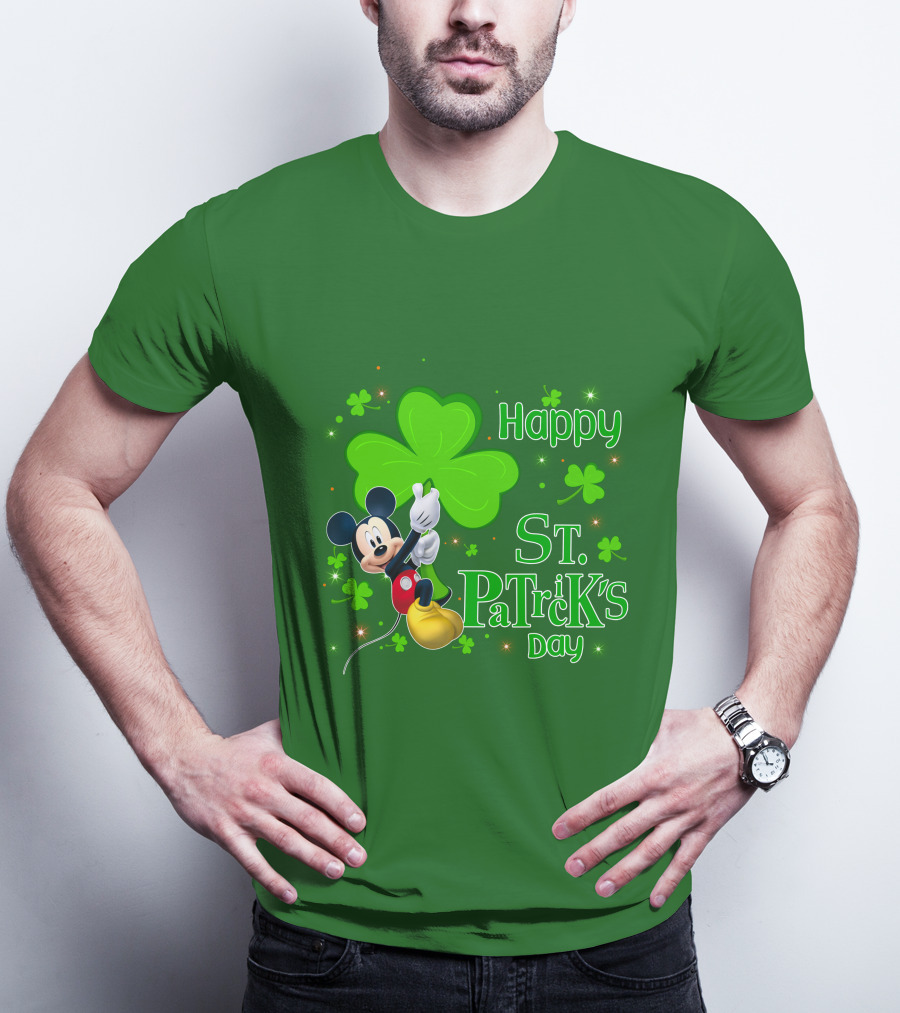 Mickey Happy St. Patrick's Day T-Shirt