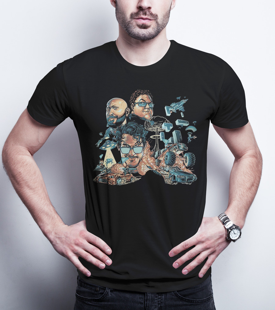 Markiplier Distractible Podcast Explosion Extravaganza T-Shirt