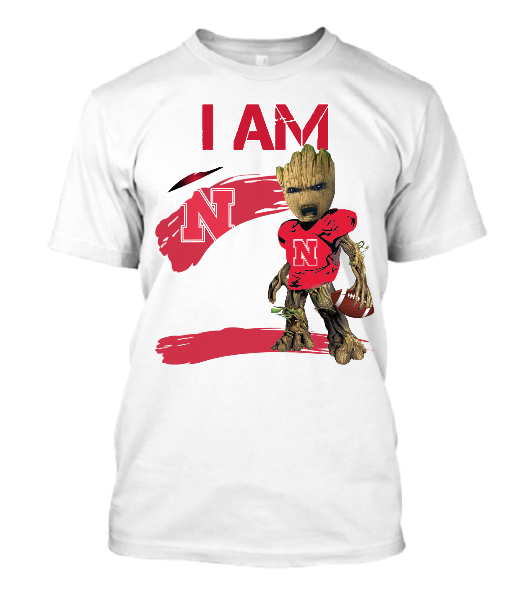 I Am Nebraska Football Character N T-Shirt