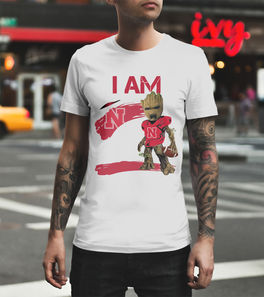 I Am Nebraska Football Character N T-Shirt