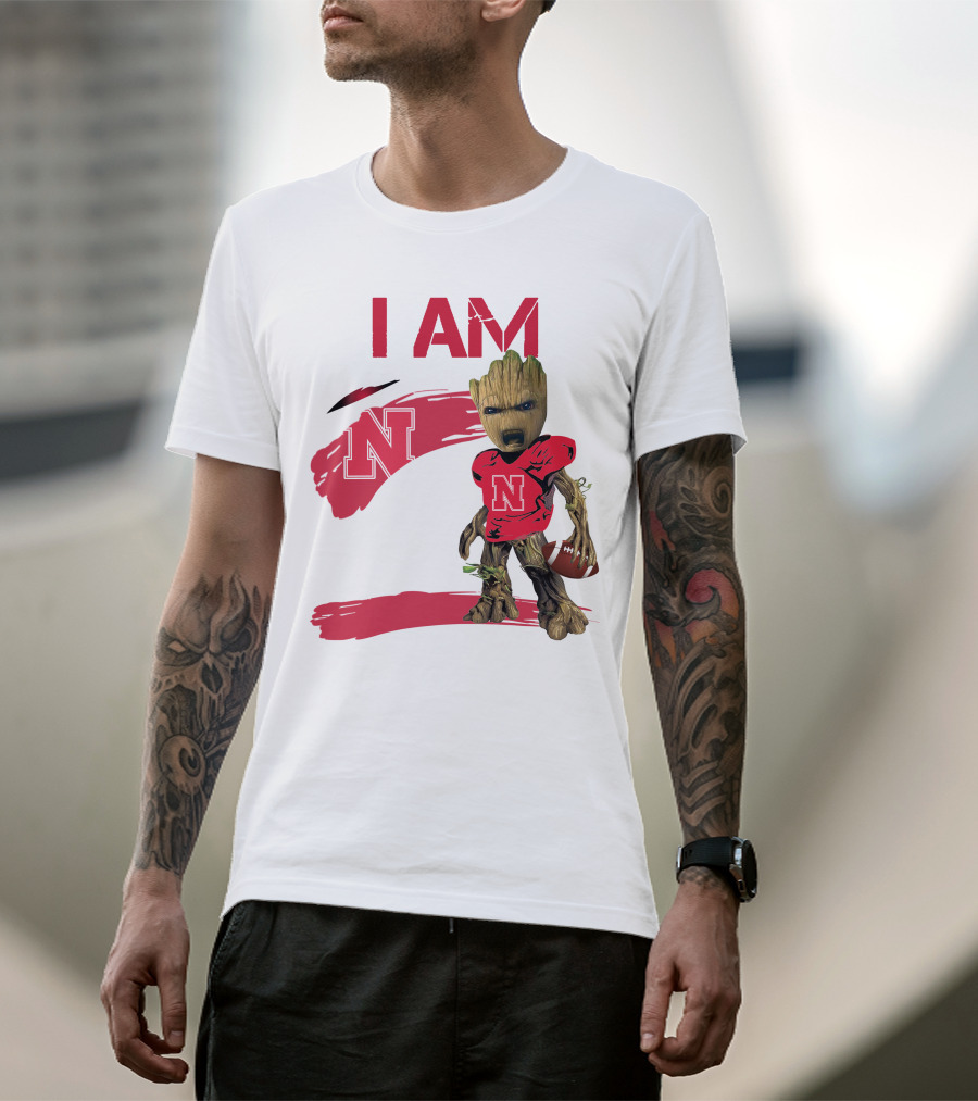 I Am Nebraska Football Character N T-Shirt