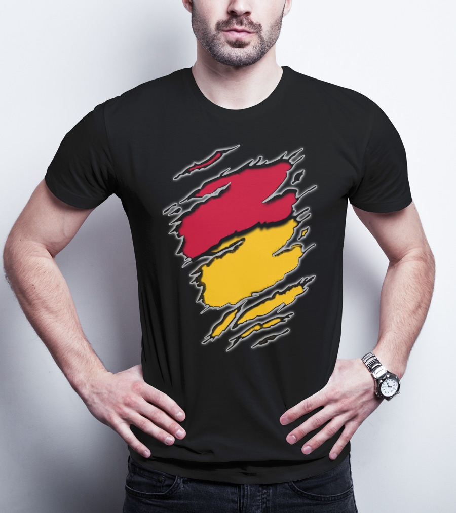 Steelers Redsox17 Dual Color Rip T-Shirt