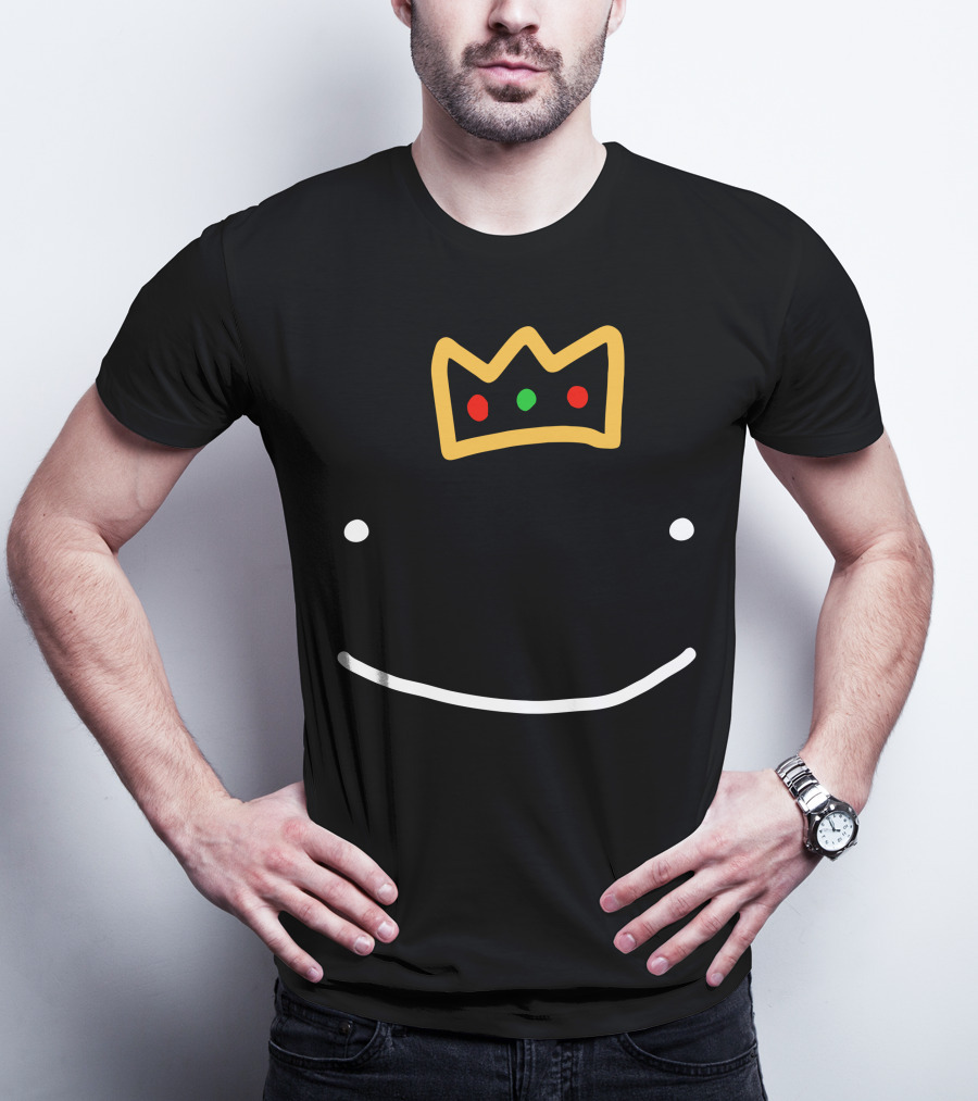 Dream X Ranboo Smile Crown Merch Dream Branding Ranboo T-Shirt
