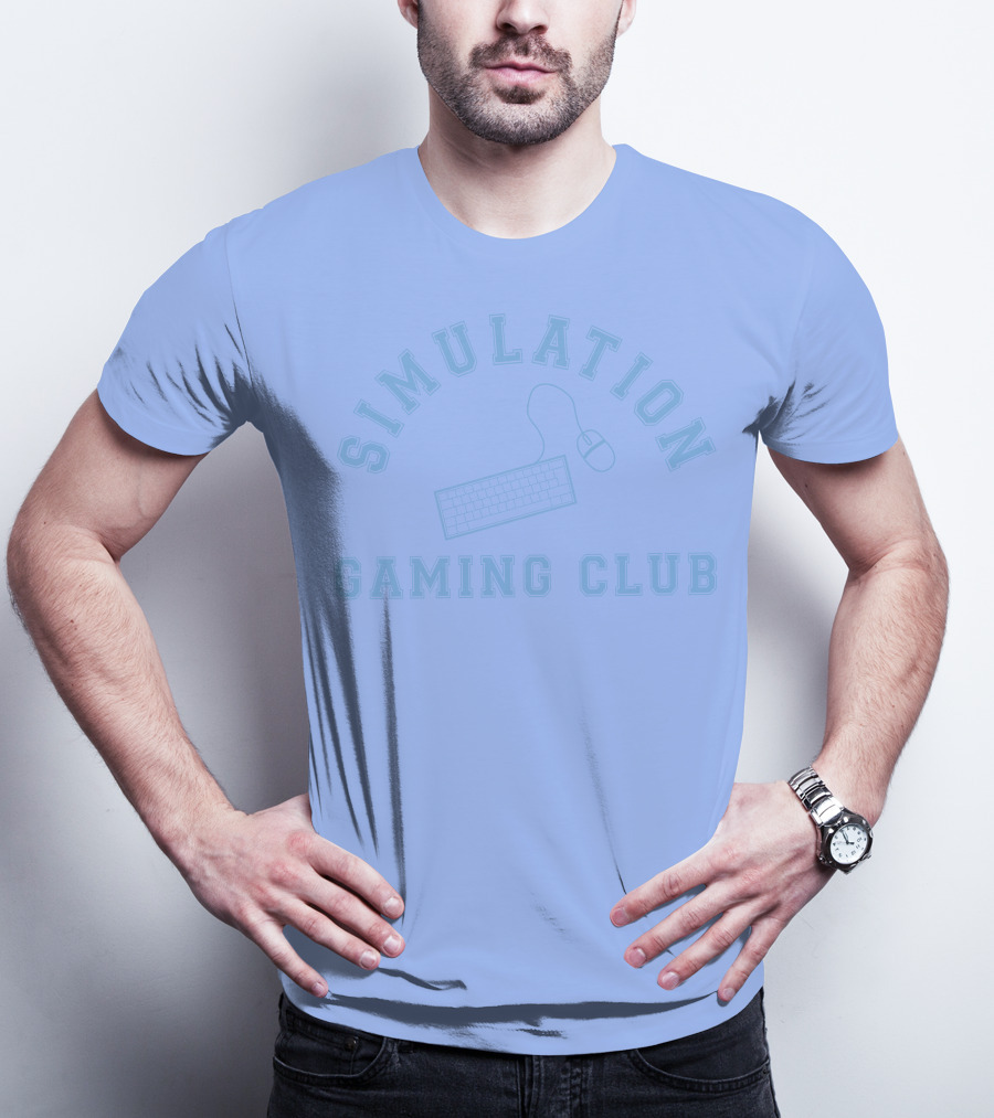 Lilsimsie Simulation Gaming Club Merchandise Keyboard Mouse T-Shirt