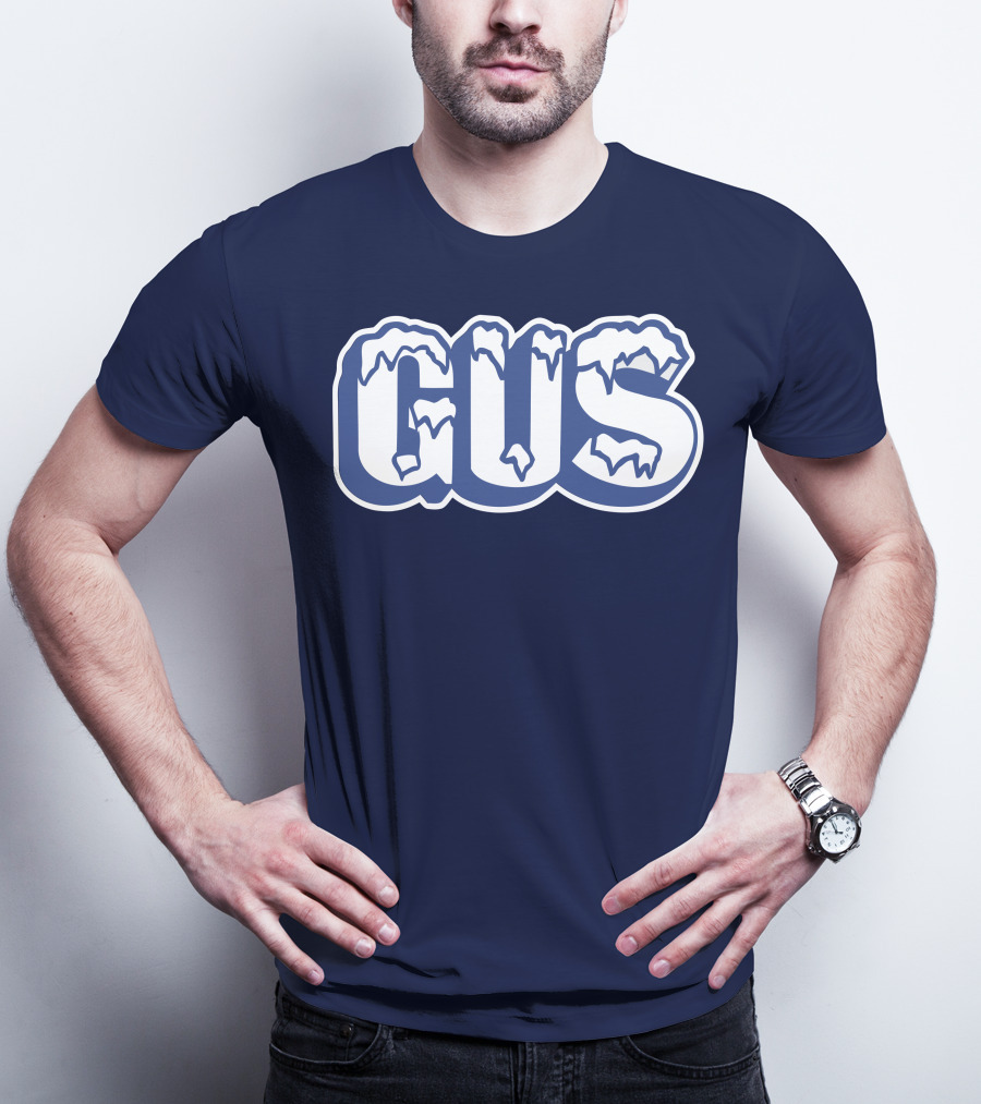 Gus Johnson Merch Ice Font T-Shirt