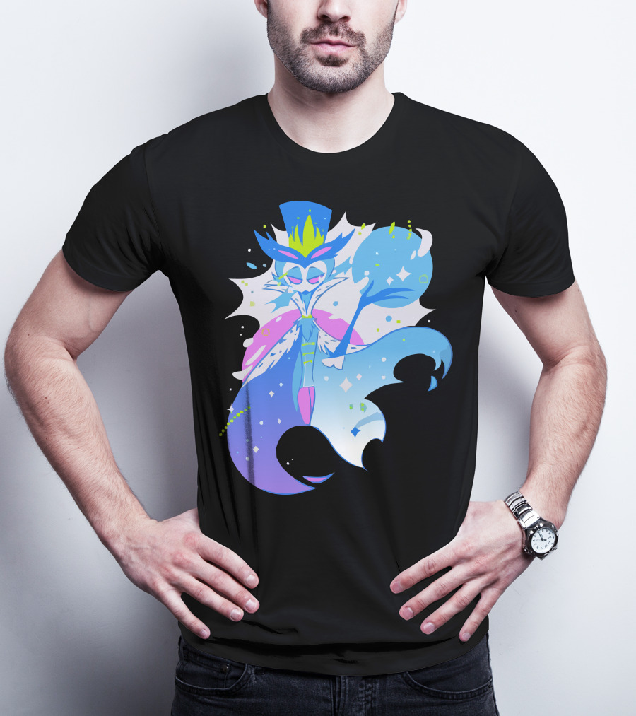 Hazbin Hotel New Merch Sir Pentious Vibrant Character T-Shirt