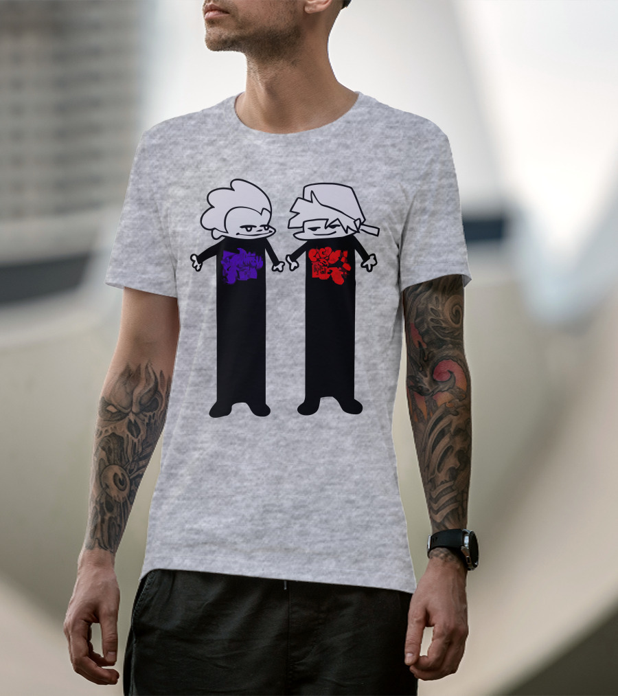 Sharkrobot Vivziepop Store Long Characters T-Shirt