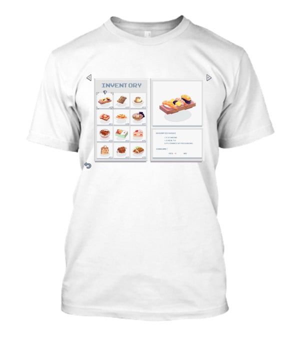 Bibisama Sushi Inventory Assorted Nigiri 12 Portions 4% Risk Yes No T-Shirt