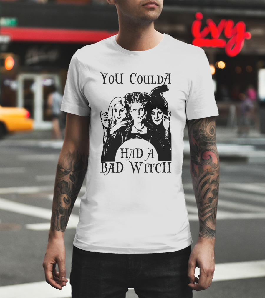 You CouldA Had A Bad Witch Hocus Pocus Witches Trio T-Shirt