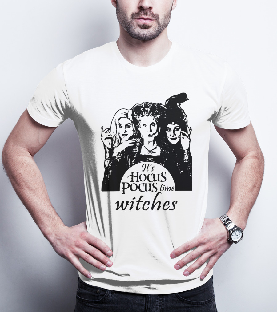 It's Hocus Pocus Time Witches T-Shirt
