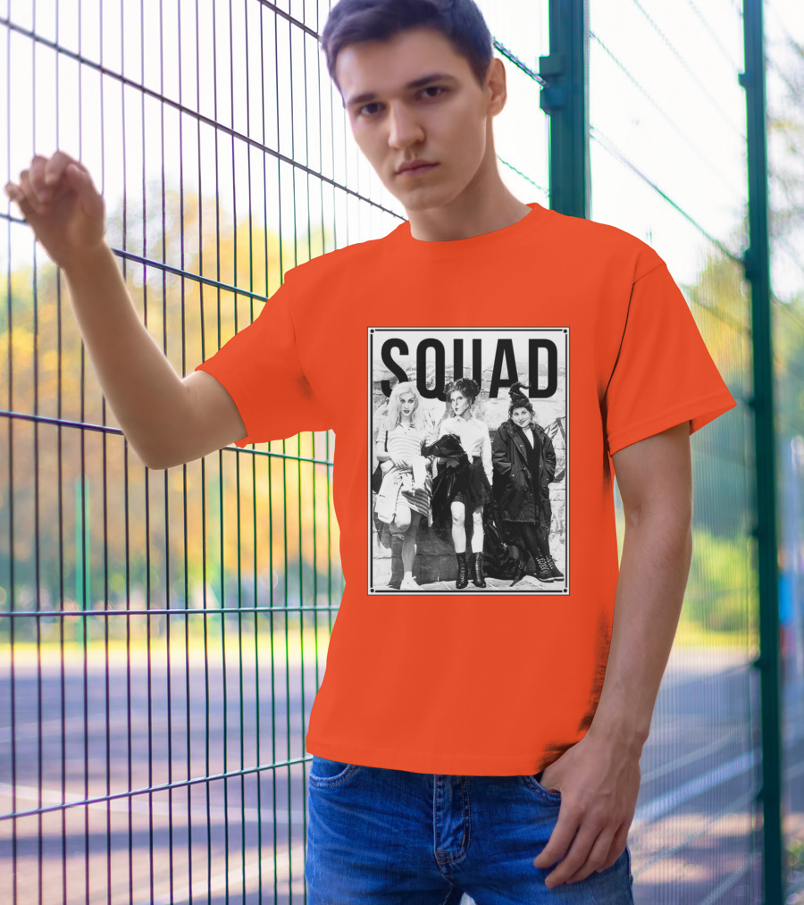 Squad Black And White Trio Vintage Style Hocus Pocus Aesthetic T-Shirt