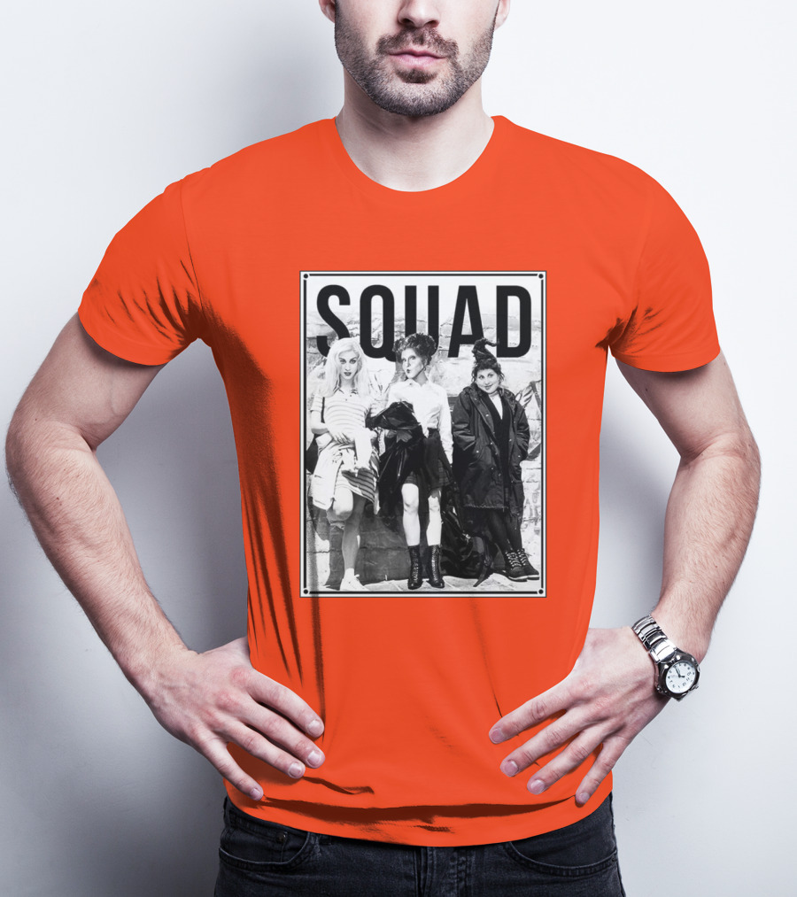 Squad Black And White Trio Vintage Style Hocus Pocus Aesthetic T-Shirt