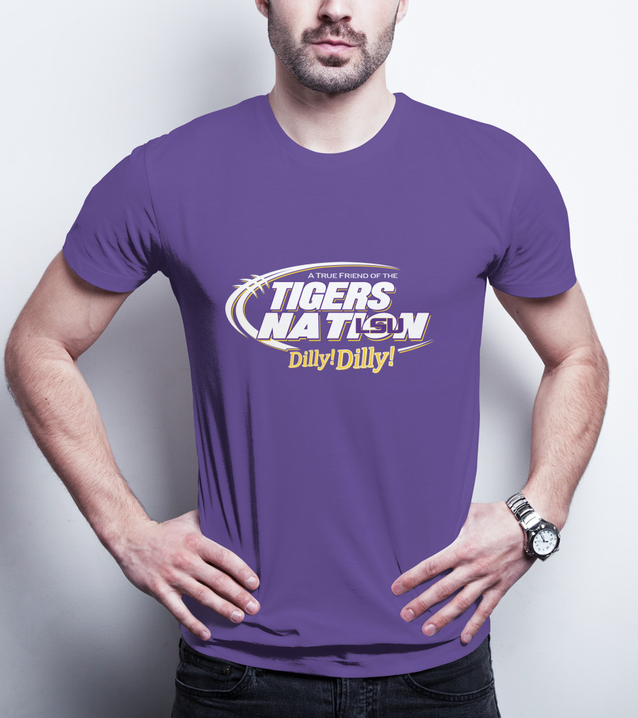 A True Friend Of The LSU Tigers Nation Dilly Dilly T-Shirt