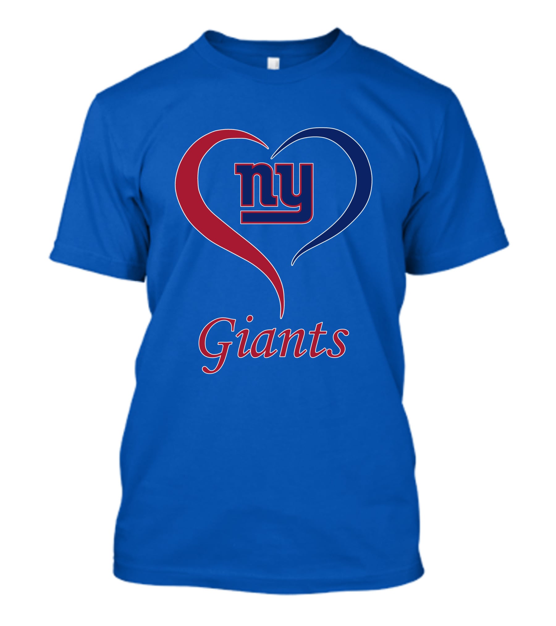 Ny Giants Heart Fan Love T-Shirt