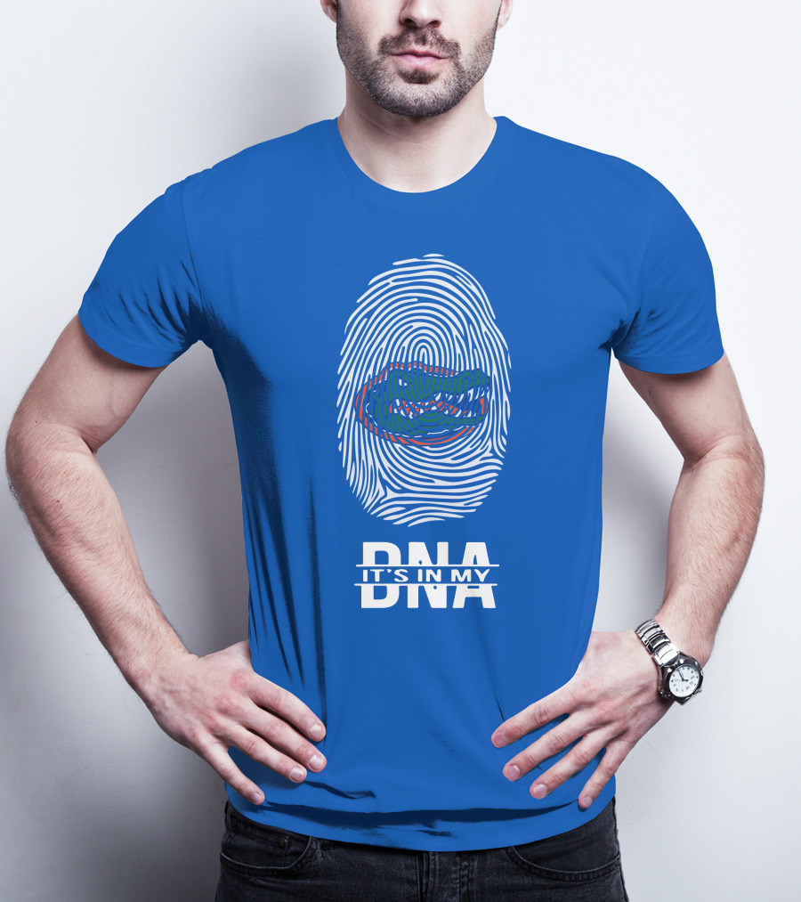Florida Gators It's In My DNA Fingerprint T-Shirt