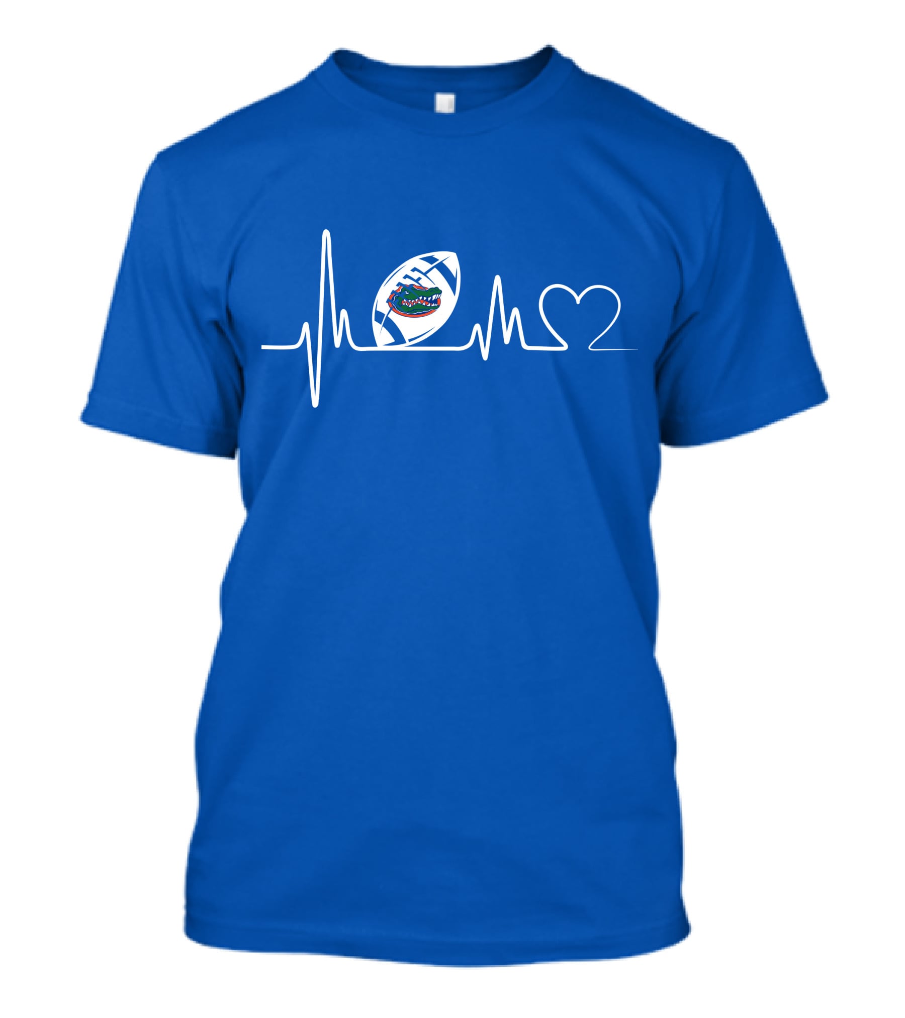 Heartbeat Football Florida Gators T-Shirt
