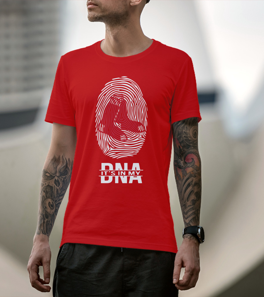 Boston Red Sox It's In My DNA Fingerprint Sox T-Shirt