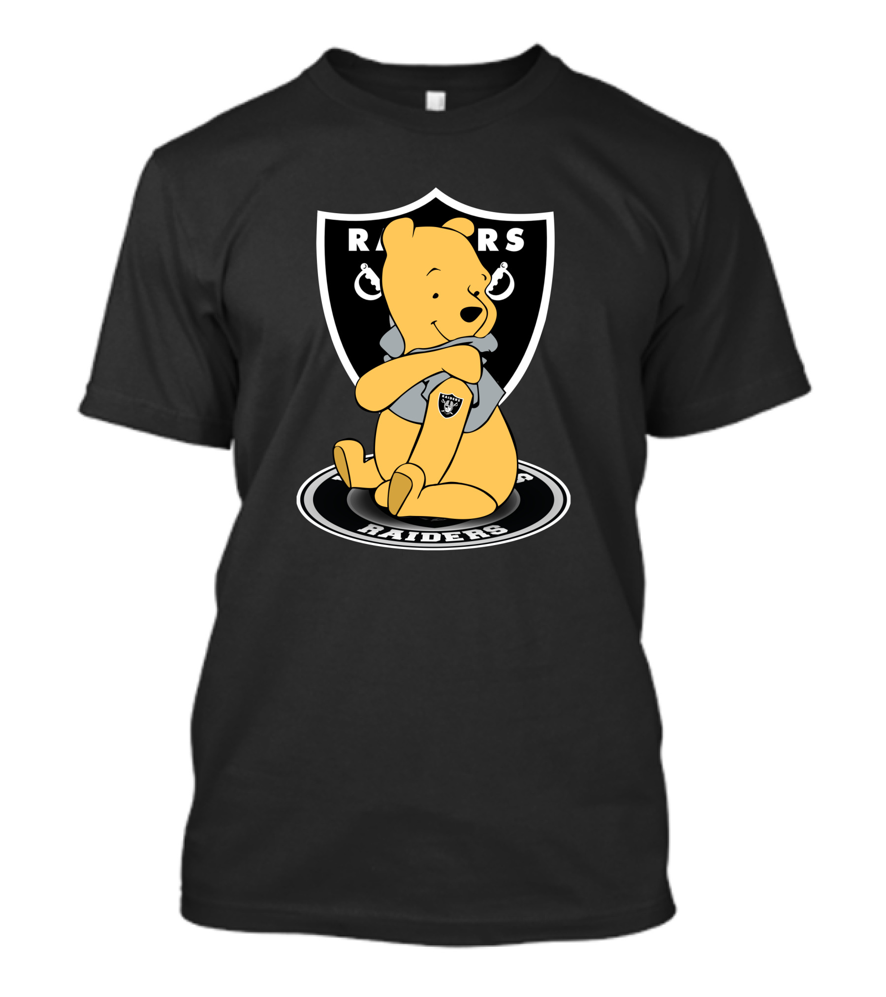 Las Vegas Raiders Winnie The Pooh Raiders T-Shirt