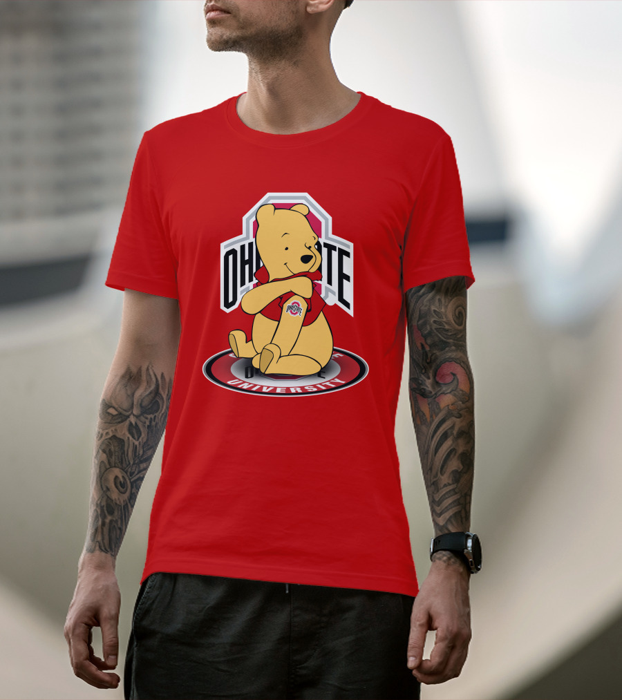 Ohio State Buckeyes Winnie The Pooh University T-Shirt
