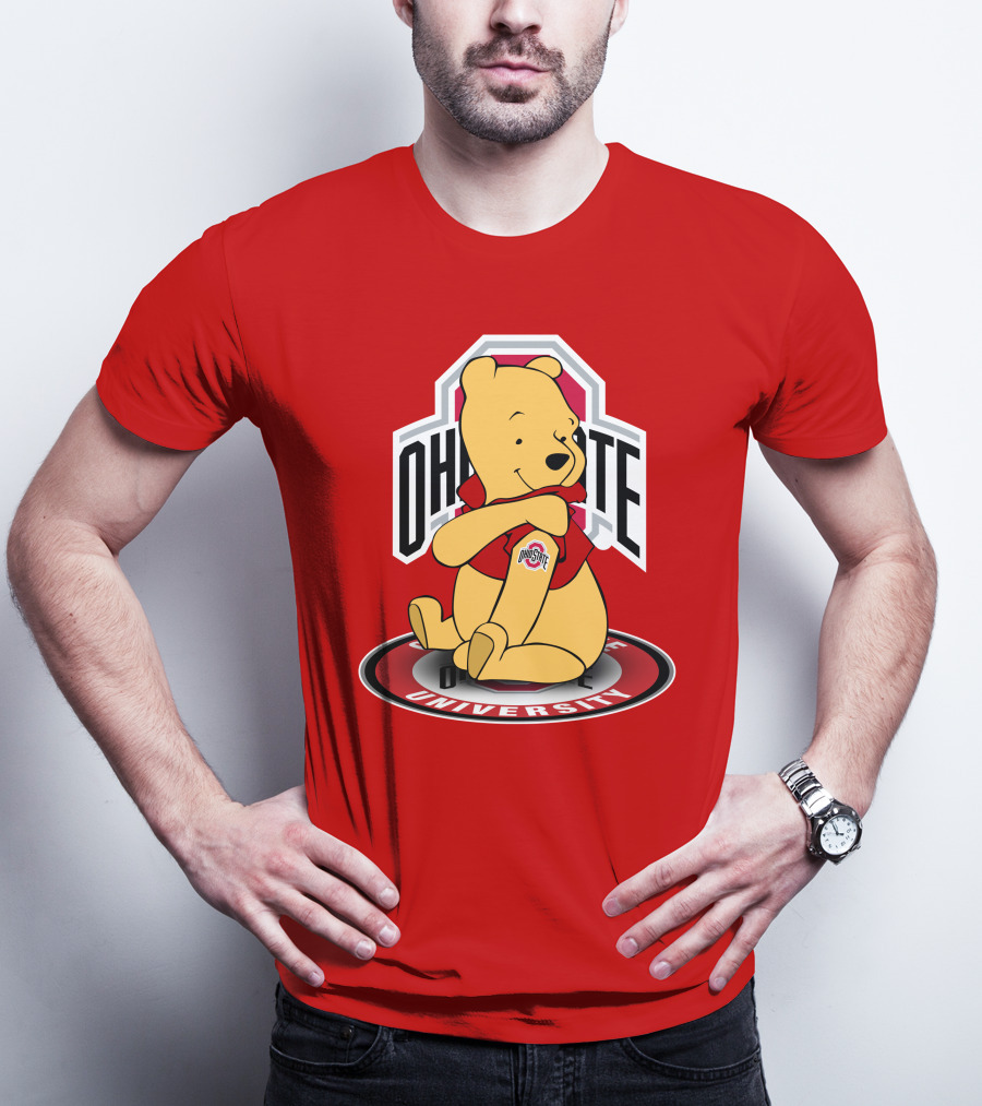 Ohio State Buckeyes Winnie The Pooh University T-Shirt