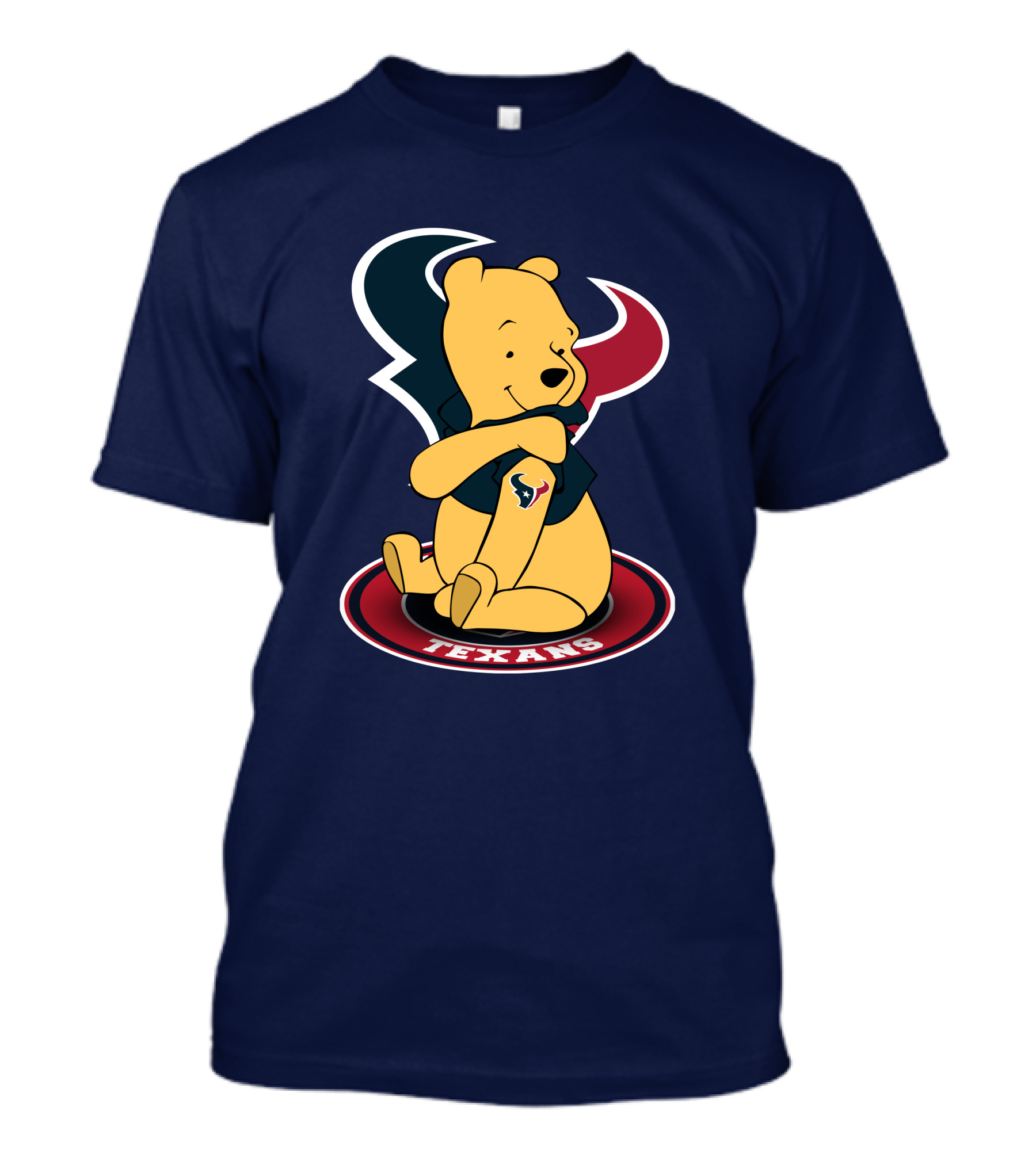 Houston Texans Winnie The Pooh Texans T-Shirt